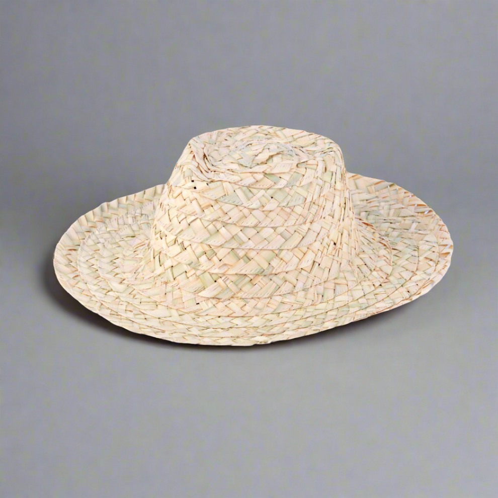 DESERT ROSE cowboy palm leaves hat – Khoos